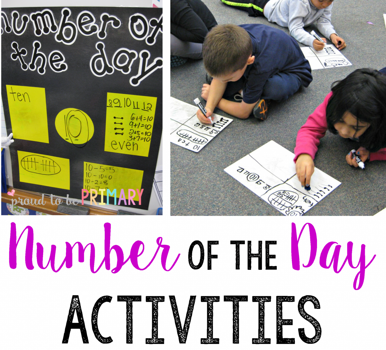 Number of the Day Activities to Boost Math Success – Proud to be Primary
