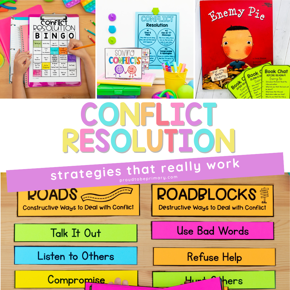 Conflict Resolution Activities for Classrooms – Proud to be Primary
