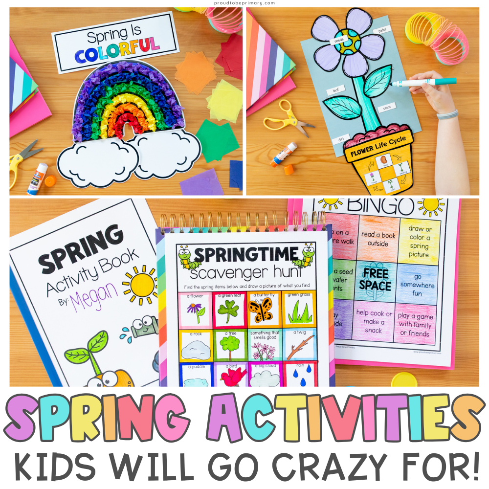Spring Activities for Elementary Classrooms – Proud to be Primary